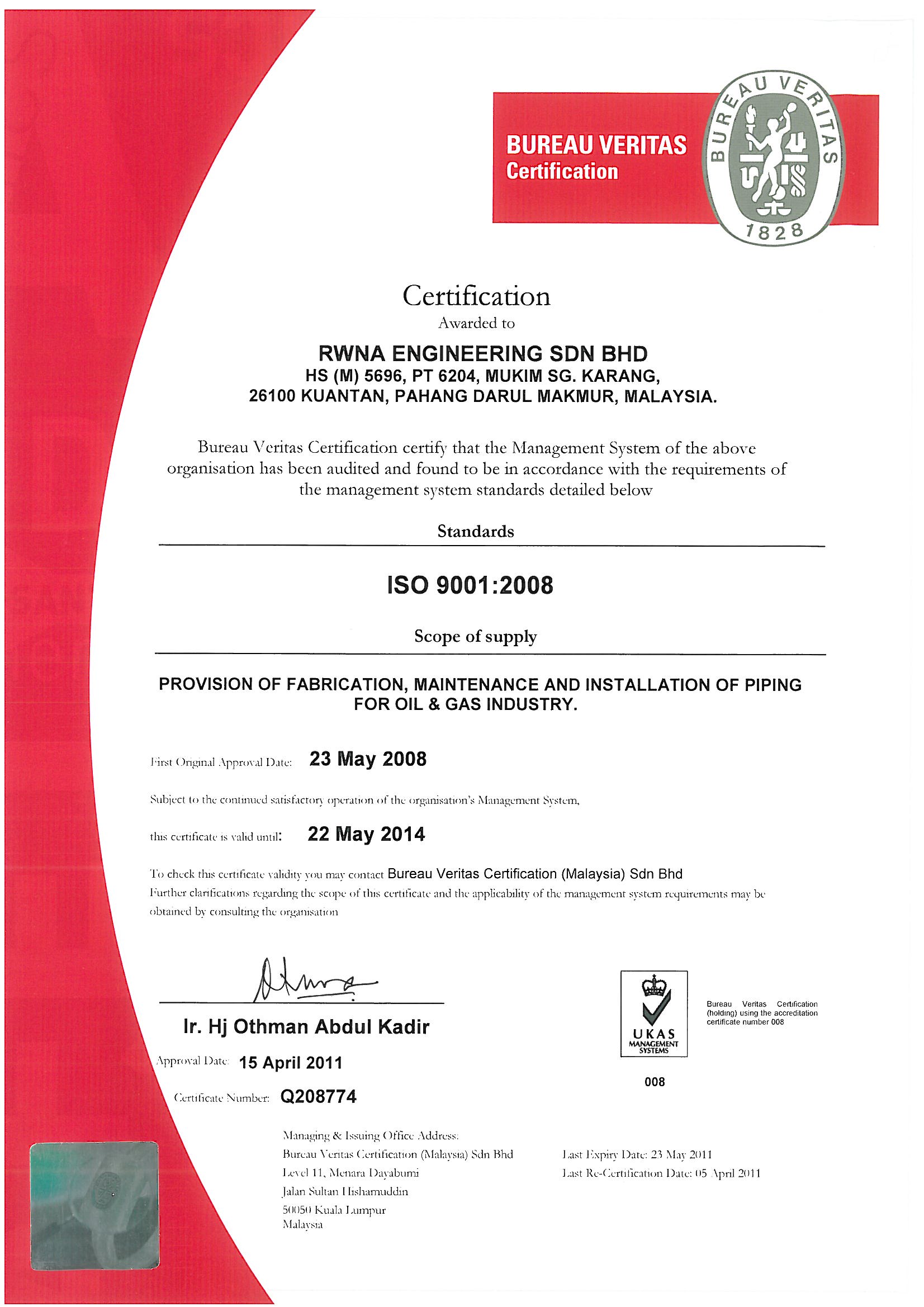 RWNA Engineering Sdn. Bhd.